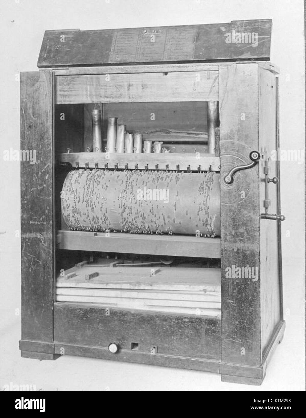 This barrel organ, part of the MET collection, is a historical ...