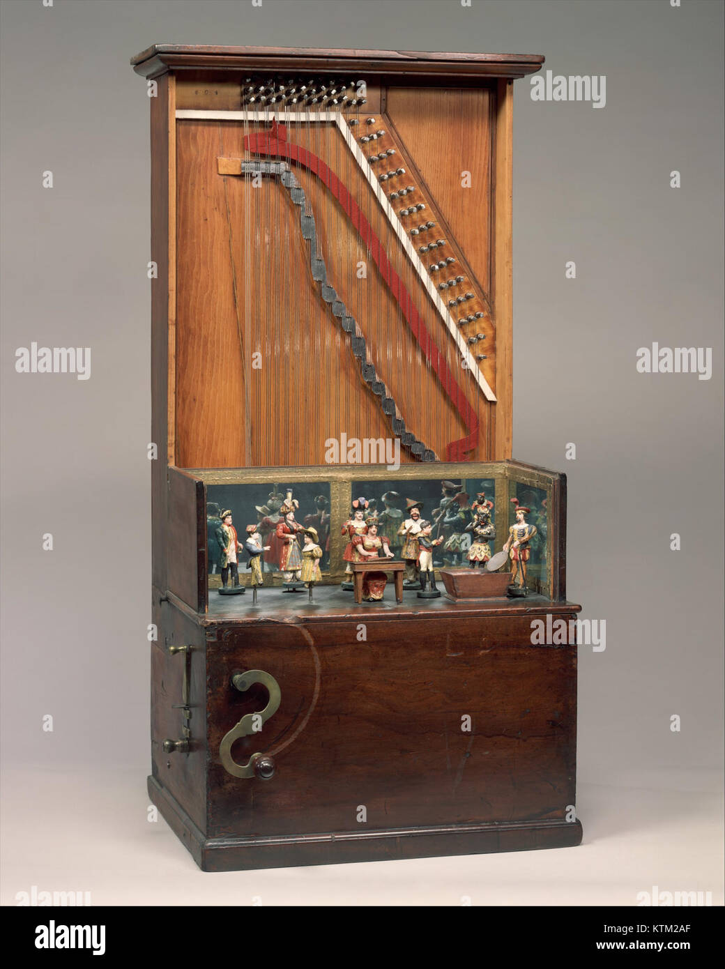 The Barrel Piano, a mechanical musical instrument, was popular in the ...