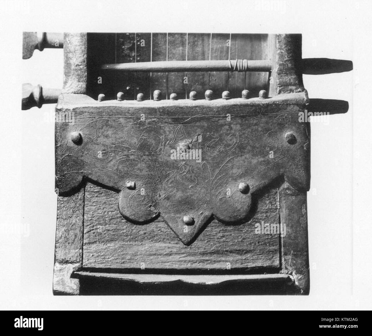 The Baryton, a stringed instrument held in the Metropolitan Museum of ...