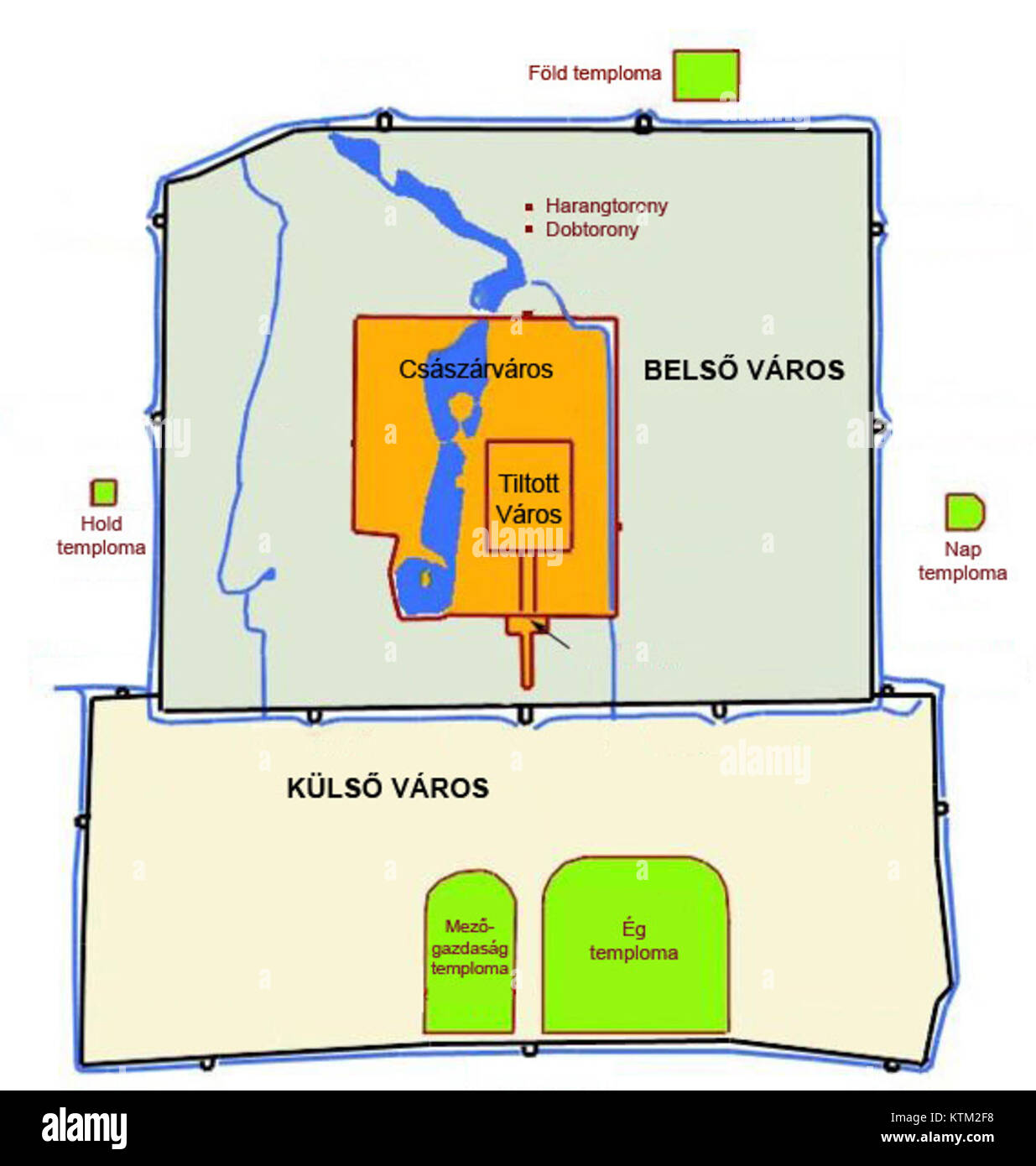 Chinese architecture in city Cut Out Stock Images & Pictures - Alamy