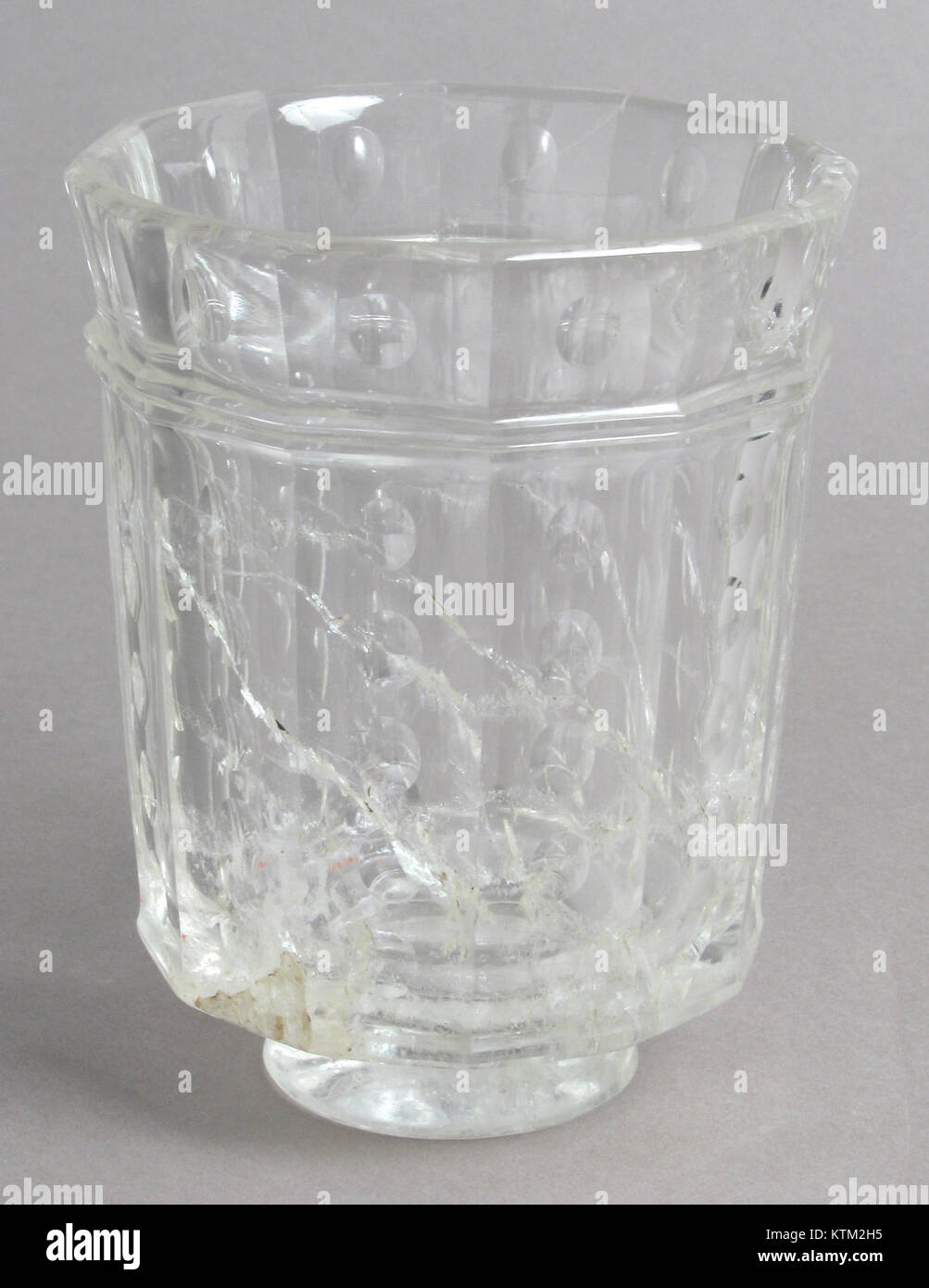 This beaker is an artifact housed at the Metropolitan Museum of Art ...