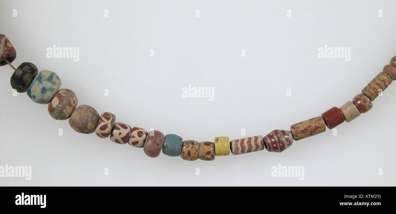 This beaded necklace, from the Metropolitan Museum of Art, exemplifies ...