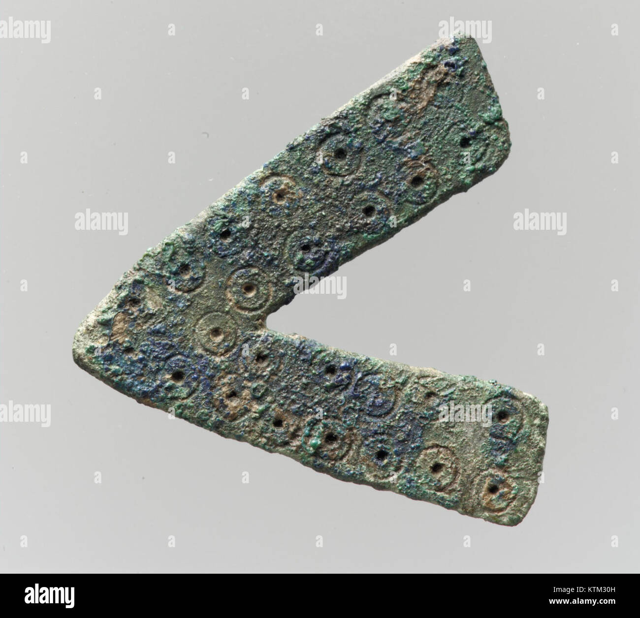 This belt fitting, housed at the Metropolitan Museum of Art, is an ...