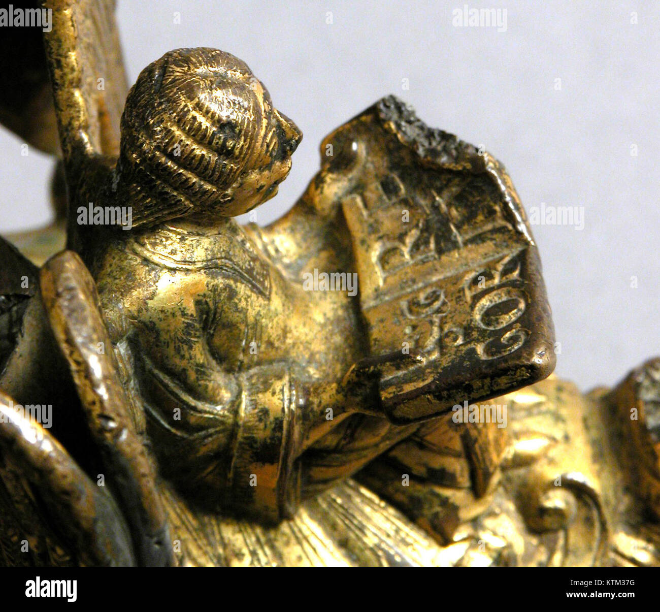 This altar cross base, located at the Metropolitan Museum of Art ...