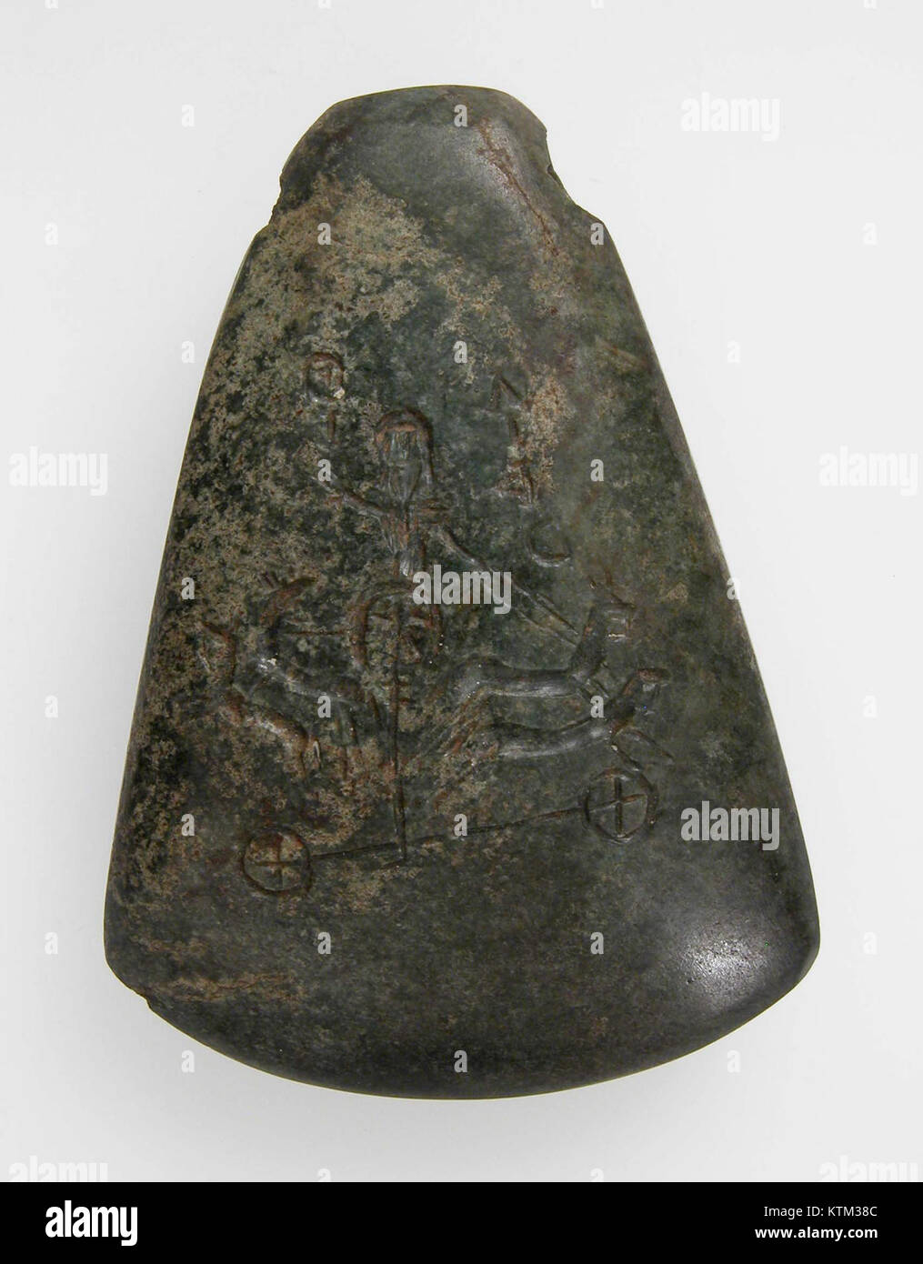 The Axe Head, cataloged MET sf1999 519 18s2, is an ancient tool on ...