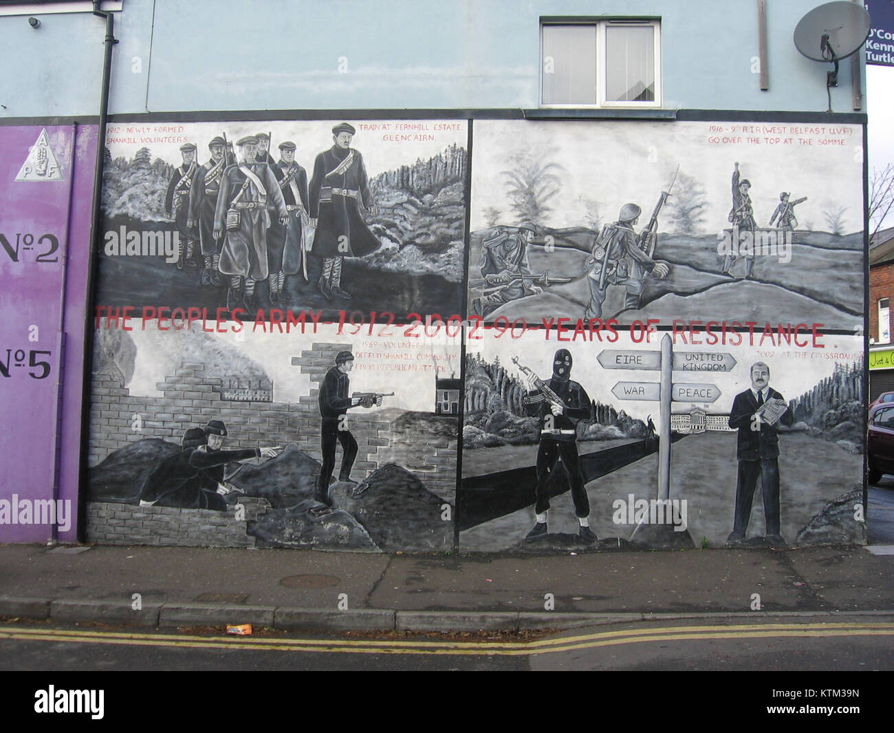 Unionist mural hi-res stock photography and images - Alamy
