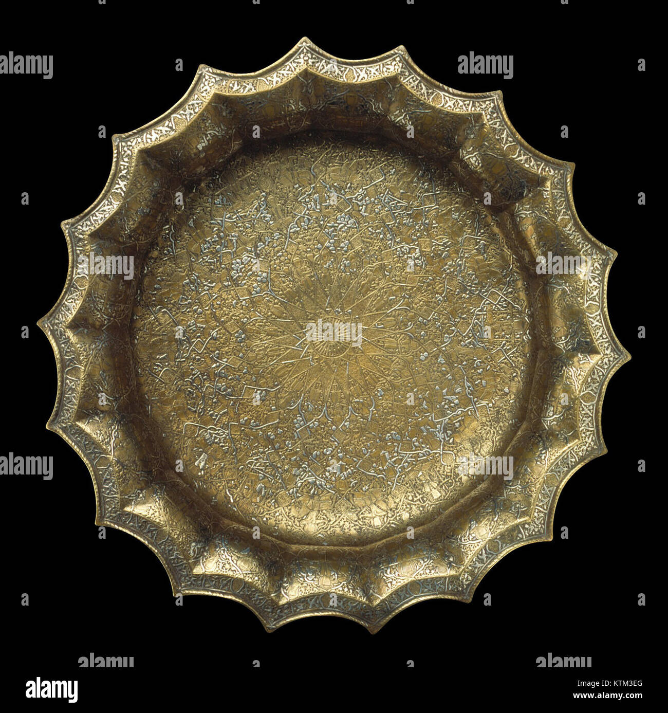 This basin, part of the MET collection, features figural imagery that ...