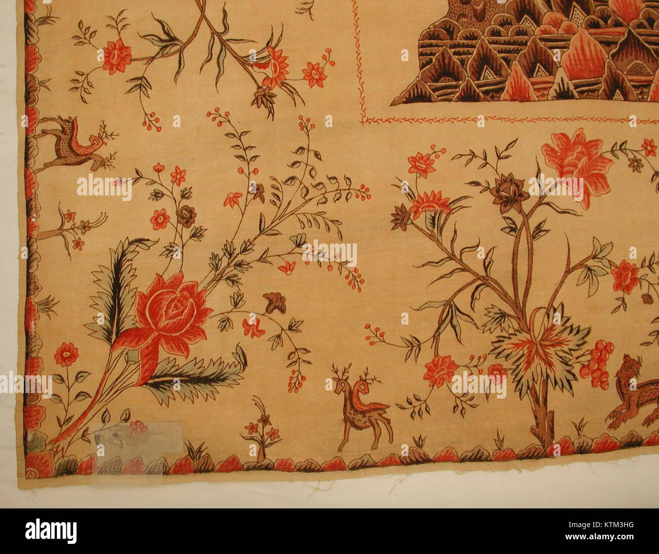 The Bed Cover (Palampore) is a decorative textile piece, likely from ...
