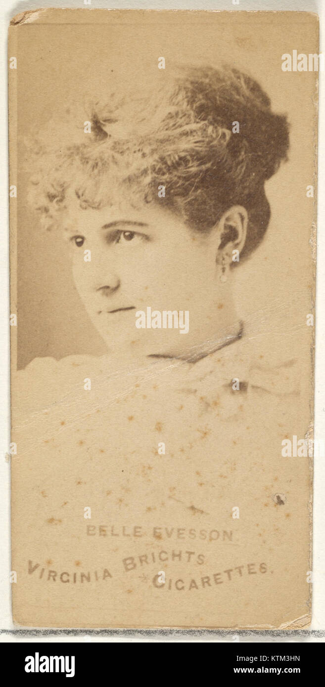 Belle Evesson, from the Actors and Actresses series (N45, Type 1) for ...