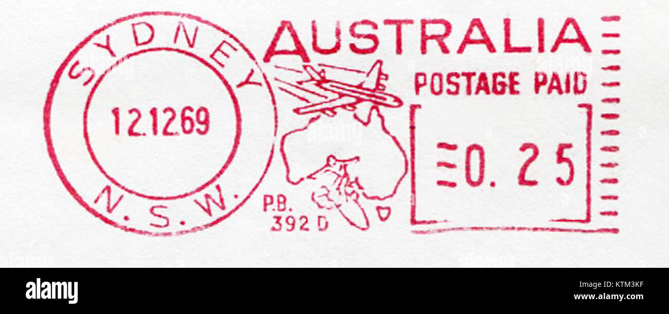 Australia postage stamp hi-res stock photography and images - Alamy