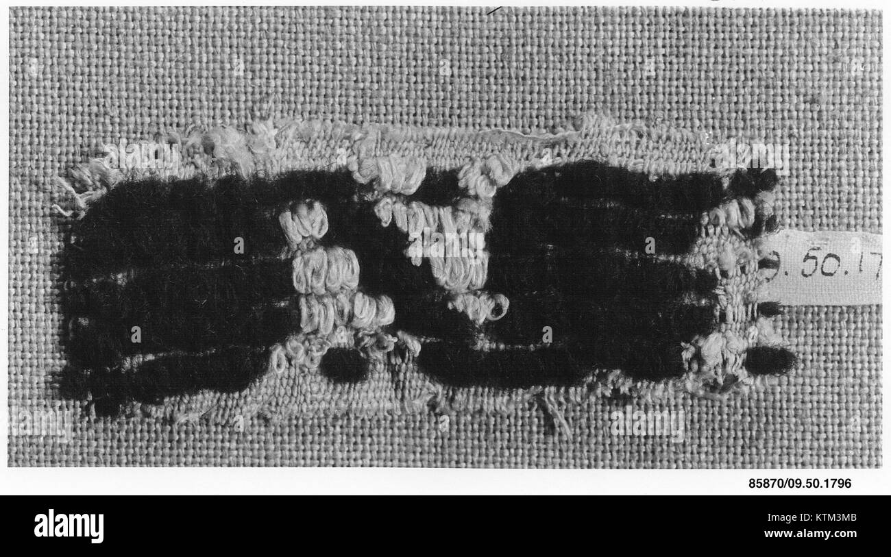 A fragment of a historical band, part of the collection at the ...