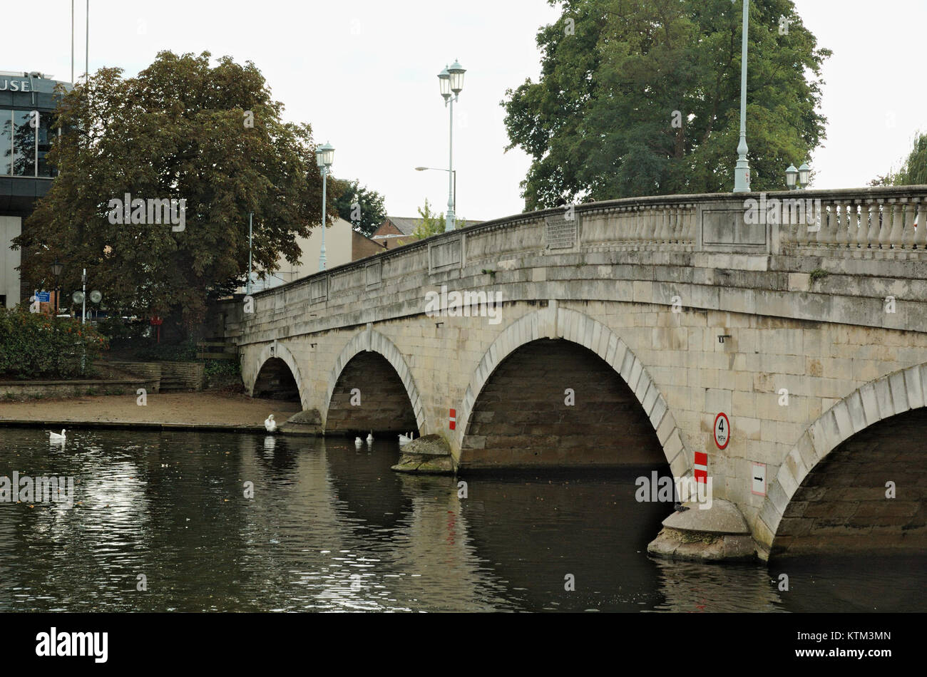 The Bedford Town Bridge, captured in this photograph from September 21 ...