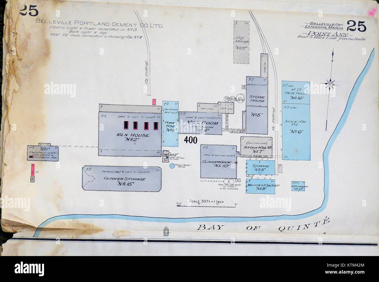 This 1904-1908 Belleville Fire Insurance map provides detailed ...