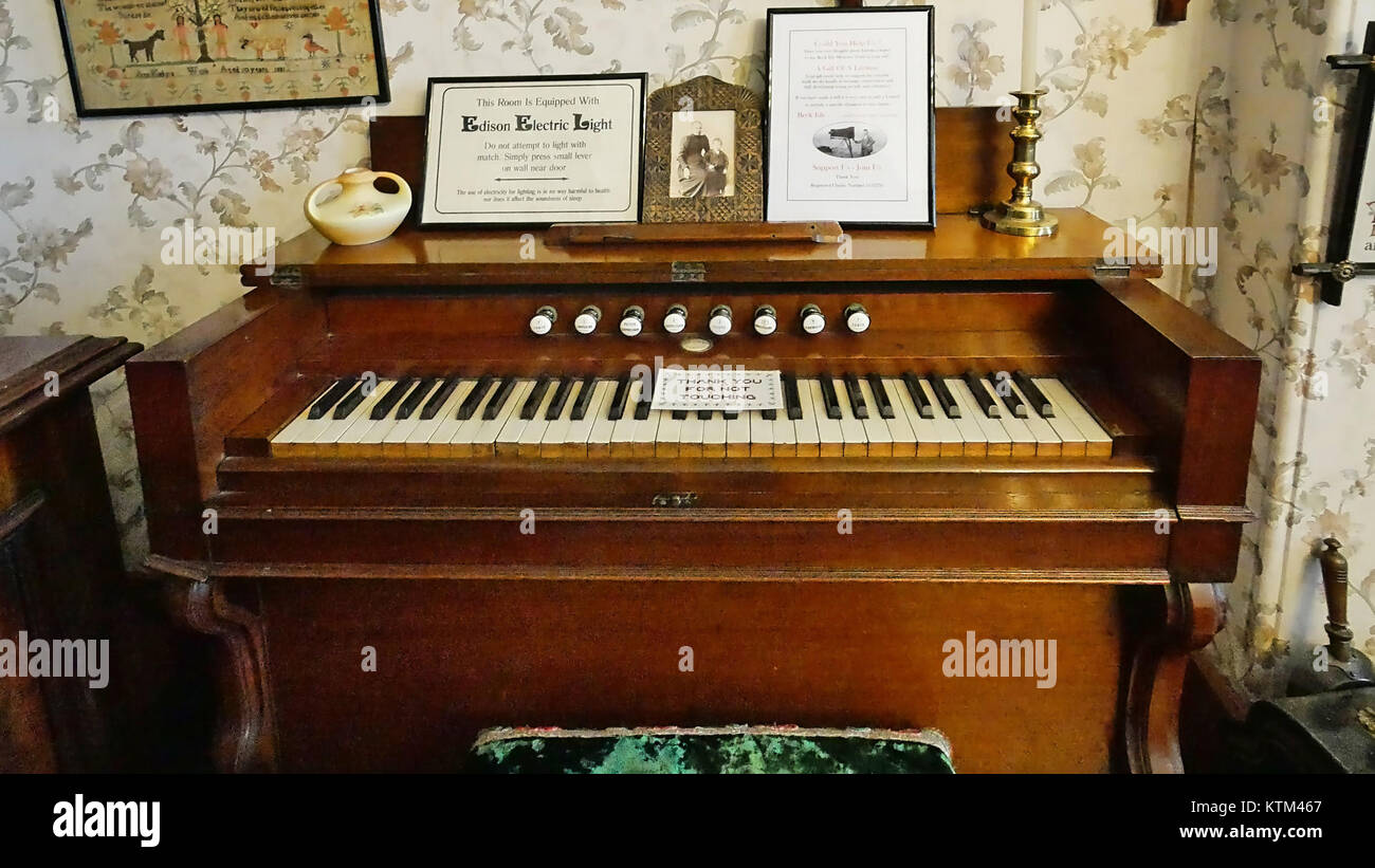 The Beck Isle Museum in Pickering, England, showcases the Harmonium H1c ...
