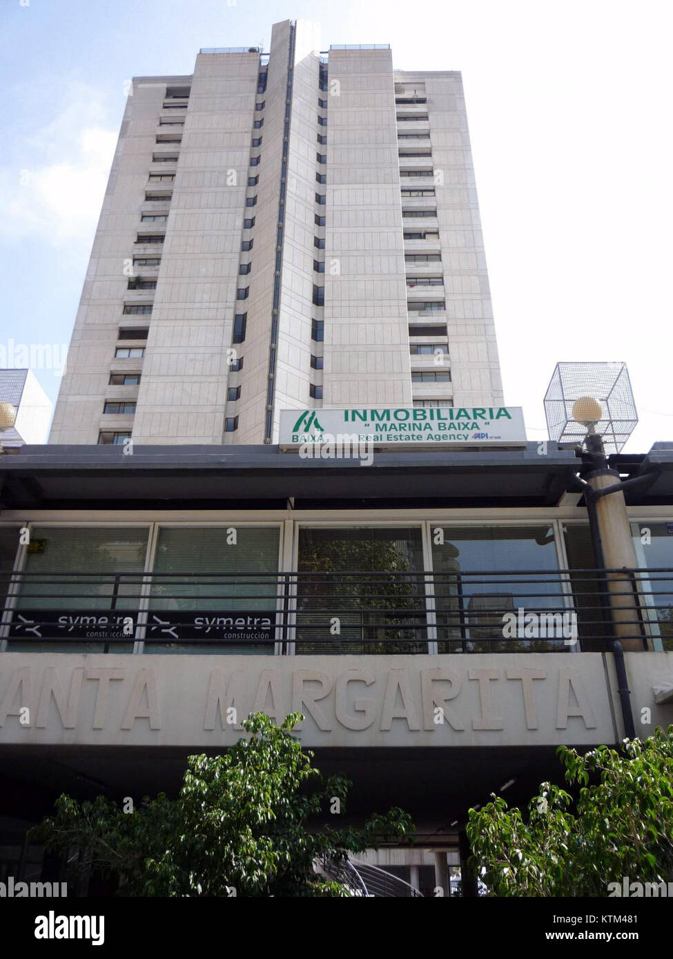 Benidormâ€™s Edificio Santa Margarita is a prominent building in the ...