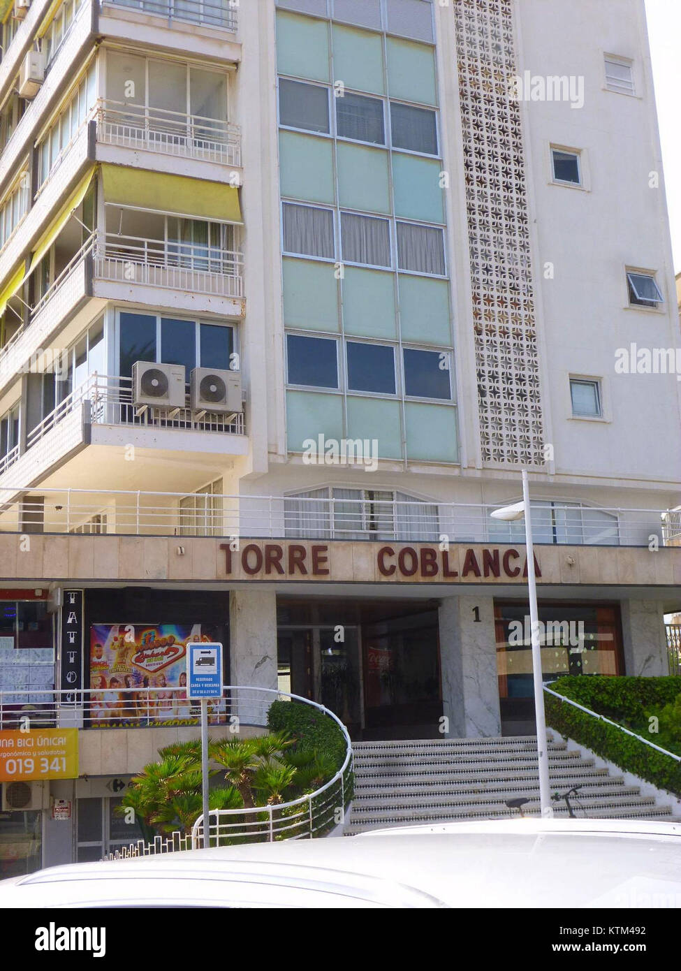 Photograph of Torre Coblanca 1, a high-rise building in Benidorm, Spain ...