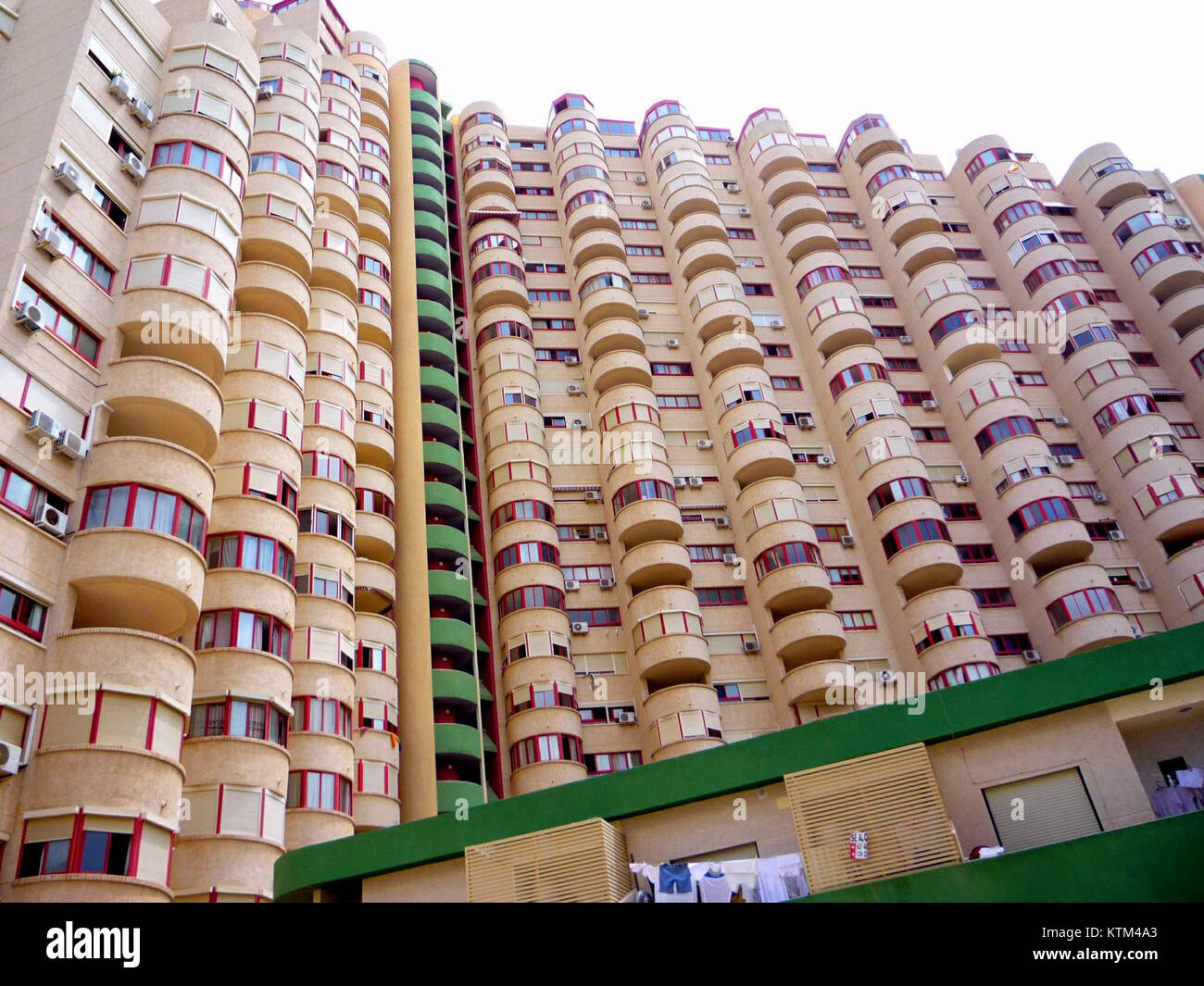 Benidorm Edificio Cumbre Loix 5 Stock Photo - Alamy