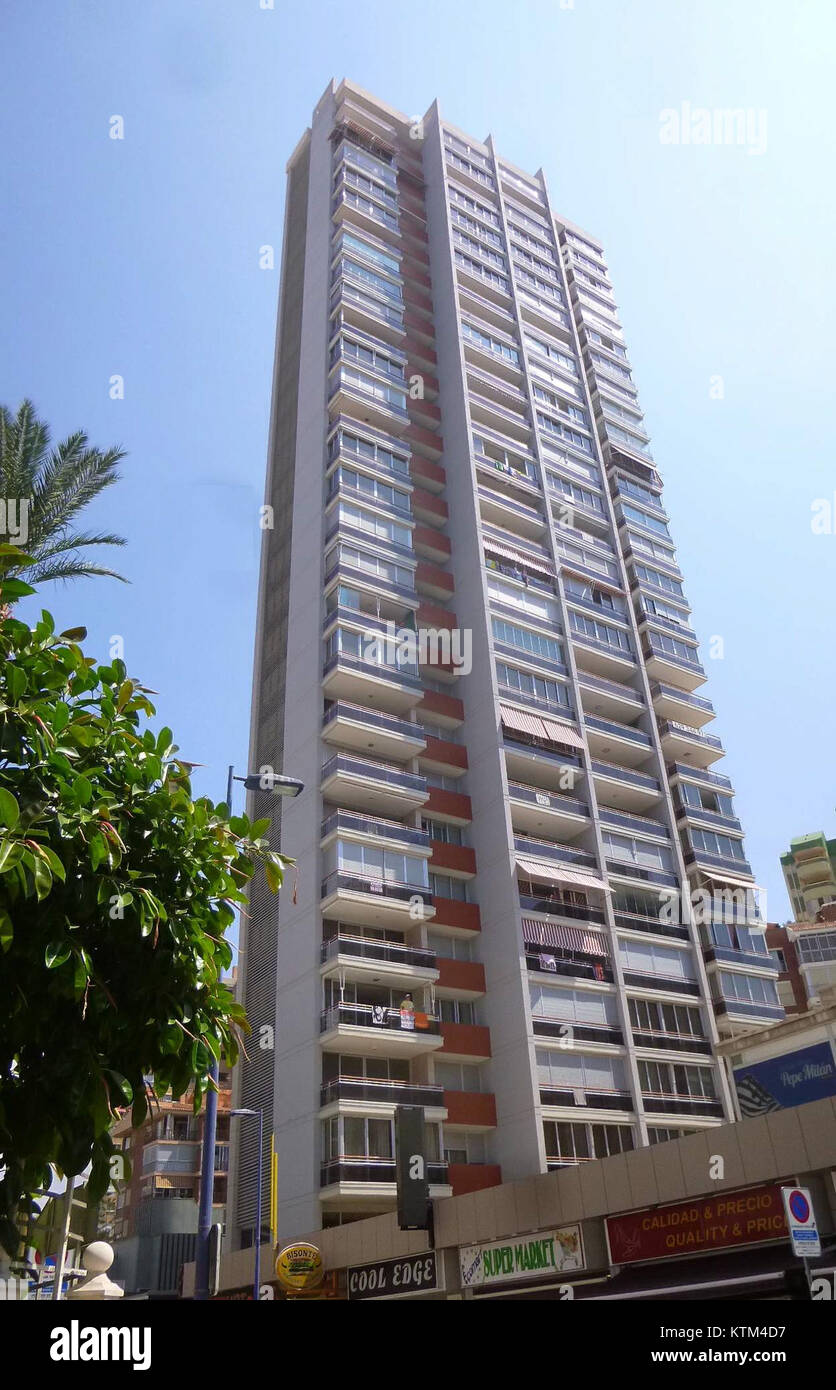 Benidorm Coblanca 41 is a well-known residential building in Benidorm ...
