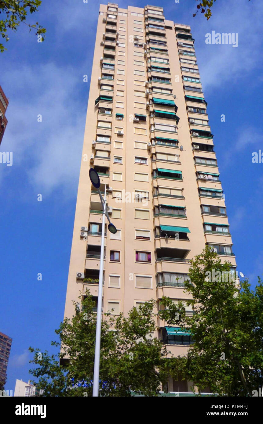 Torre Europa, also known as Edificio El Centro, is a modern skyscraper ...
