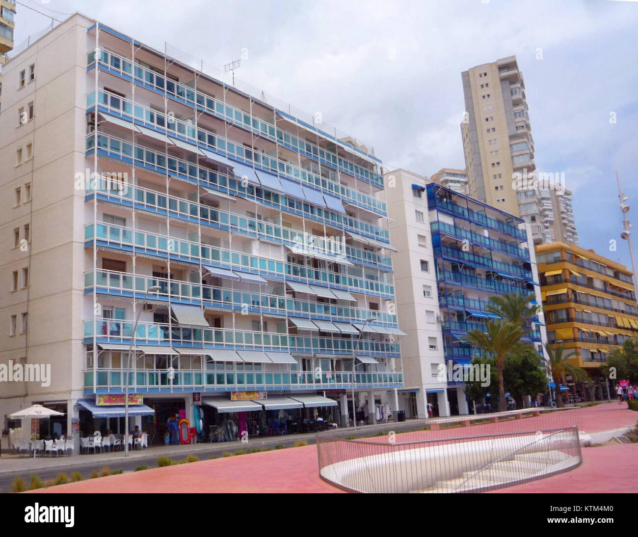 The Edificio El Greco is a modern residential building located in ...