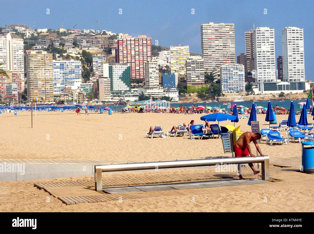 Playa de Levante is a popular beach located in Benidorm, Spain. Known ...