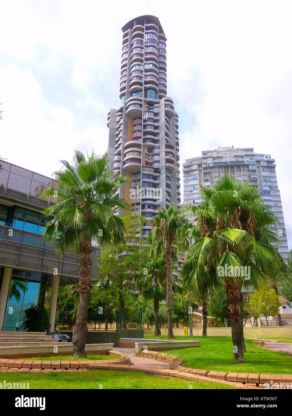 The Edificio Neguri Gane in Benidorm, Spain, is a notable building ...
