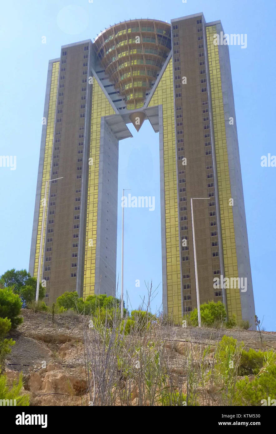 The Benidorm Intempo, a notable skyscraper located in Benidorm, Spain ...