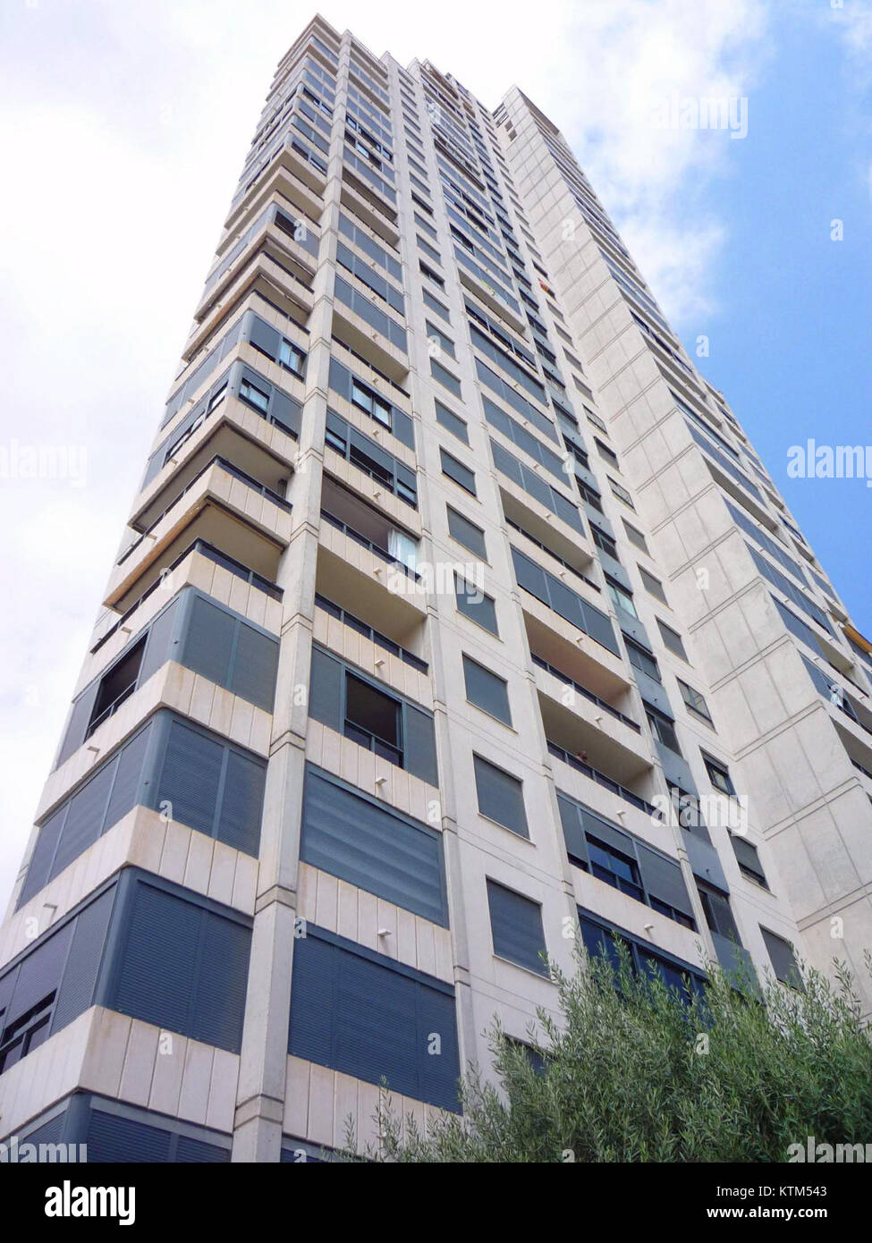 Benidorm Gemelos 26 is a modern skyscraper complex in Benidorm, Spain ...