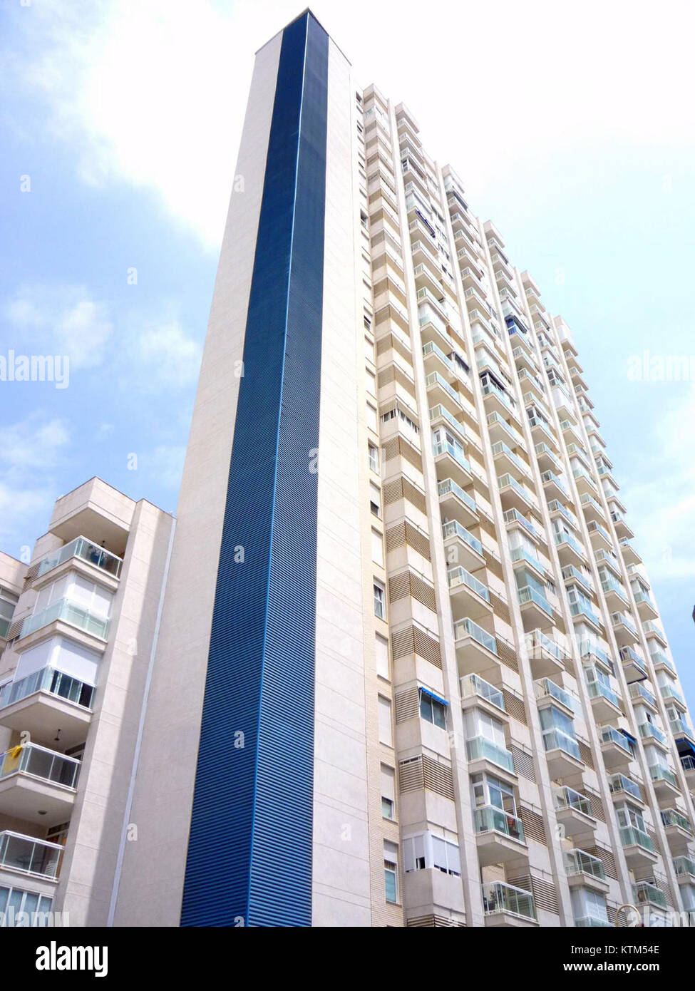 The Torre Capri in Benidorm is a prominent residential tower in Spain ...