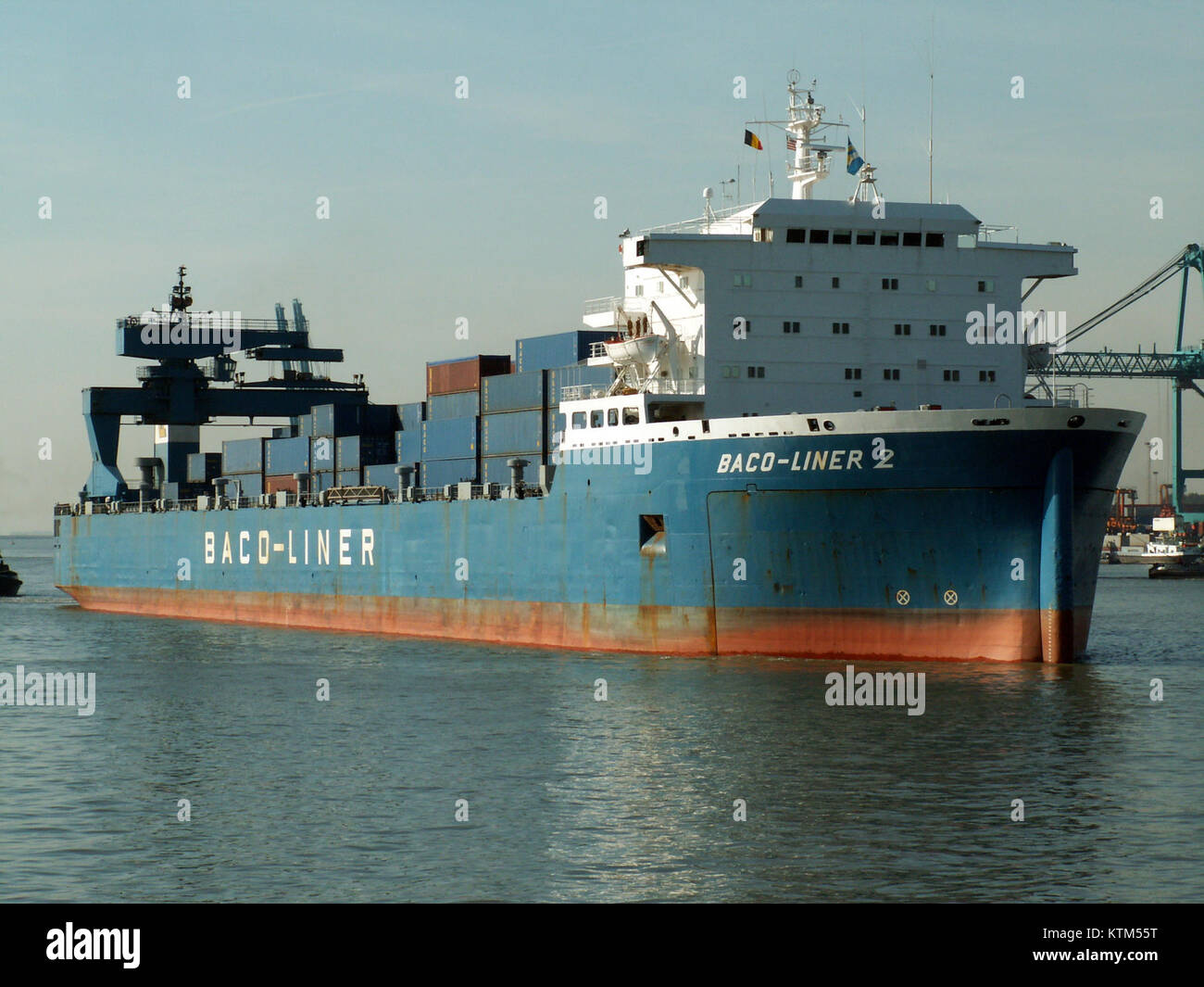 Baco Liner 2 is a container ship identified by IMO number 7904621. The ...