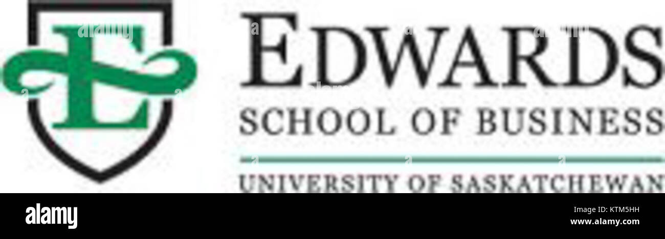 The logo of the Edwards School of Business, representing the ...