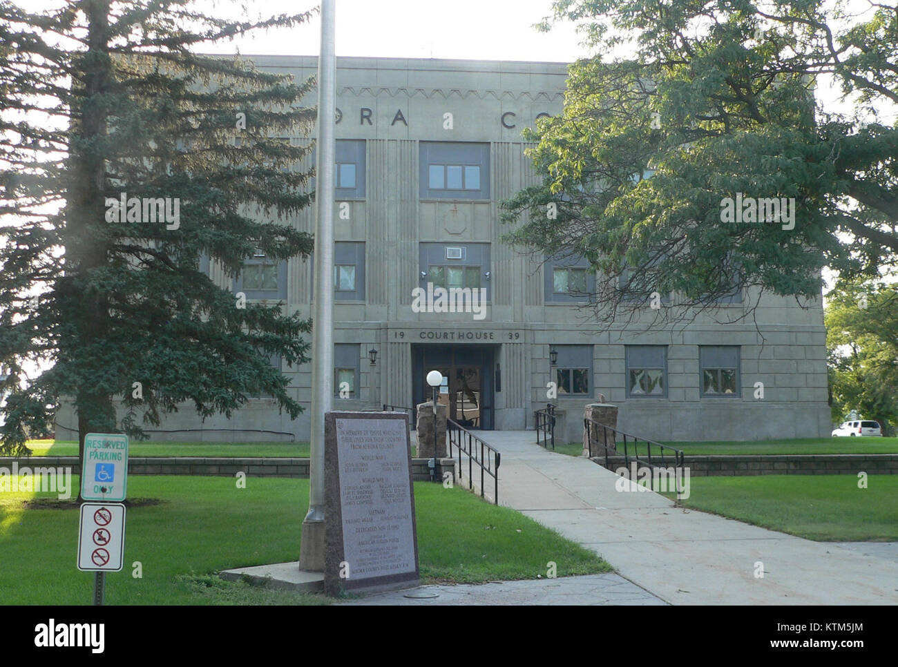 The Aurora County Courthouse, located in South Dakota, is a historic ...