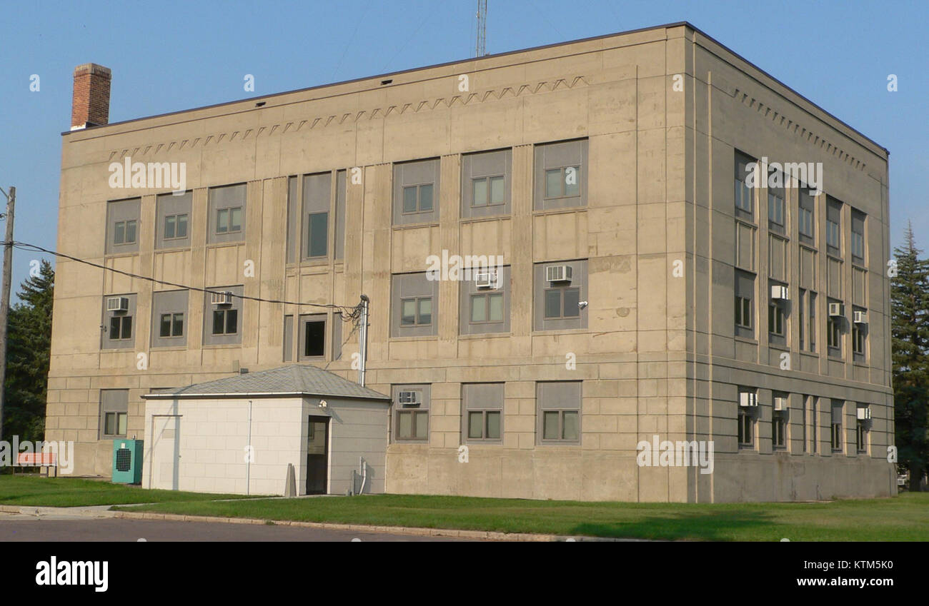 The Aurora County Courthouse, located in South Dakota, is shown in this ...
