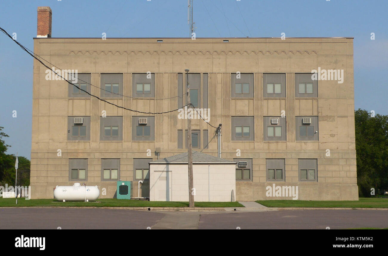 Photograph of the Aurora County Courthouse in South Dakota, USA, taken ...