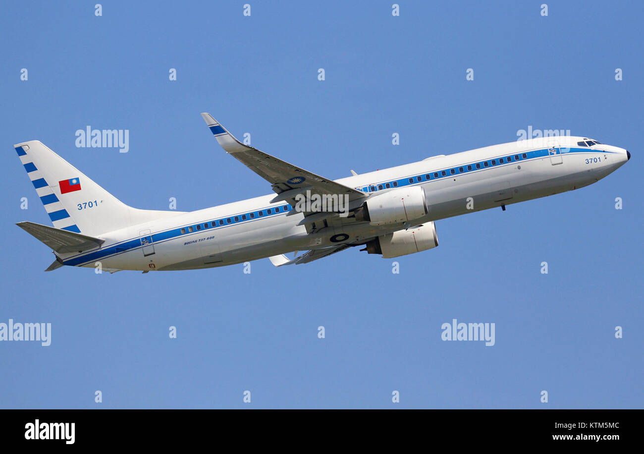This image shows a Boeing 737, model 3701, likely an aircraft in flight ...