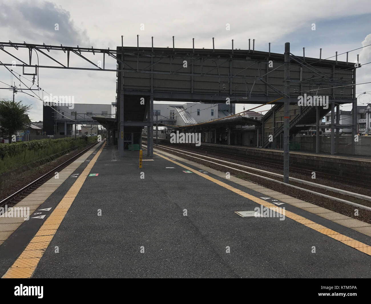 Azuchi Station, located in Japan, underwent renovations in 2017 with ...