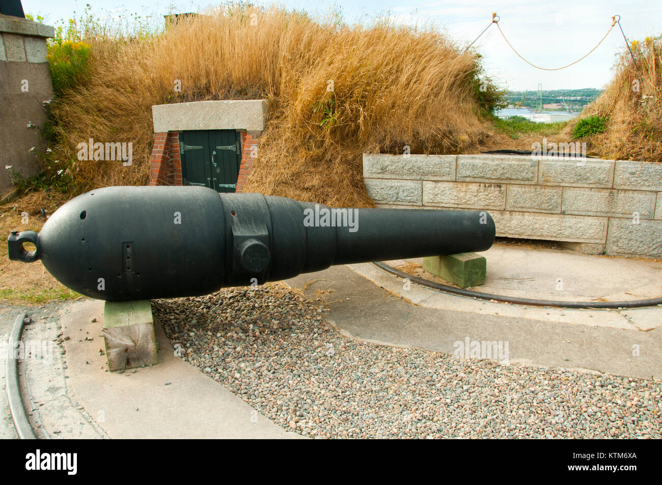 Halifax Citadel Cannon - Nova Scotia - Canada Stock Photo - Alamy