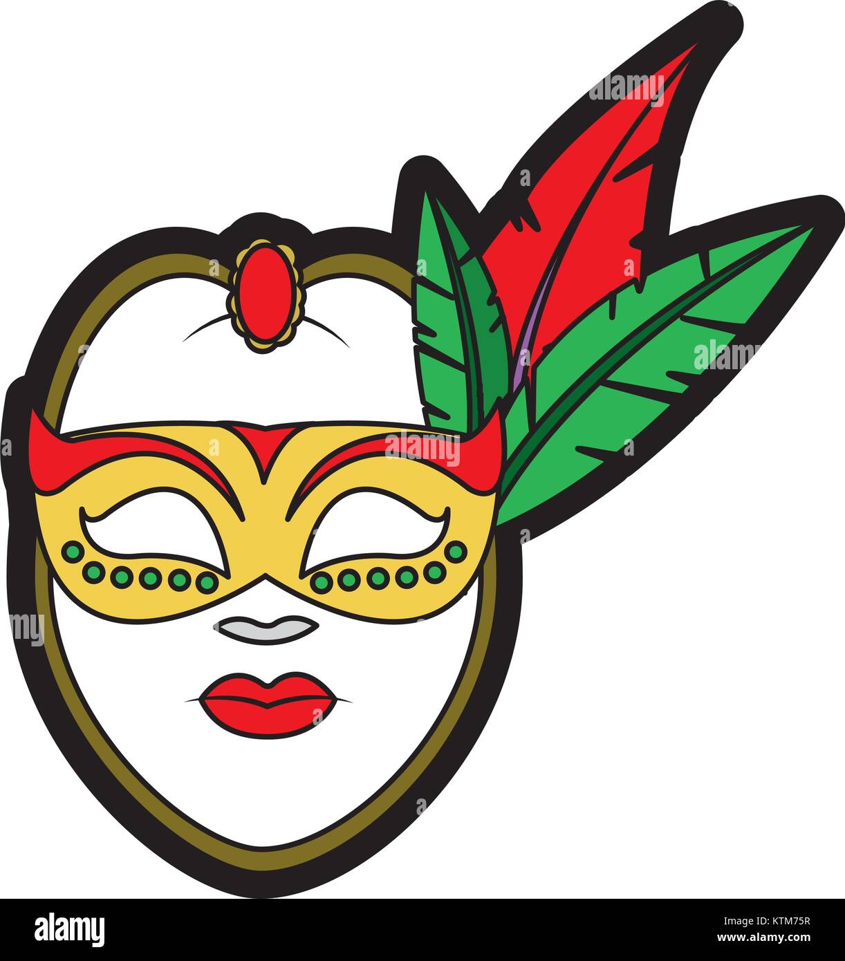 Isolated mask design Stock Vector Image & Art - Alamy