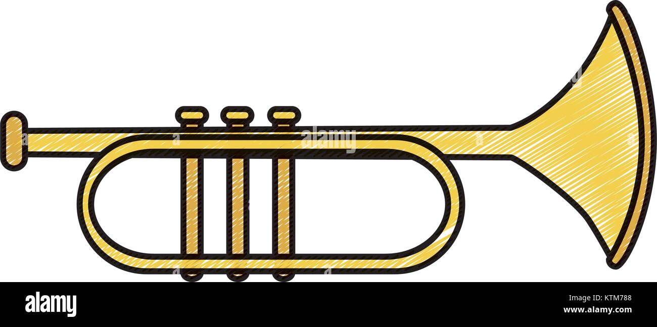 Isolated trumpet design Stock Vector Image & Art - Alamy
