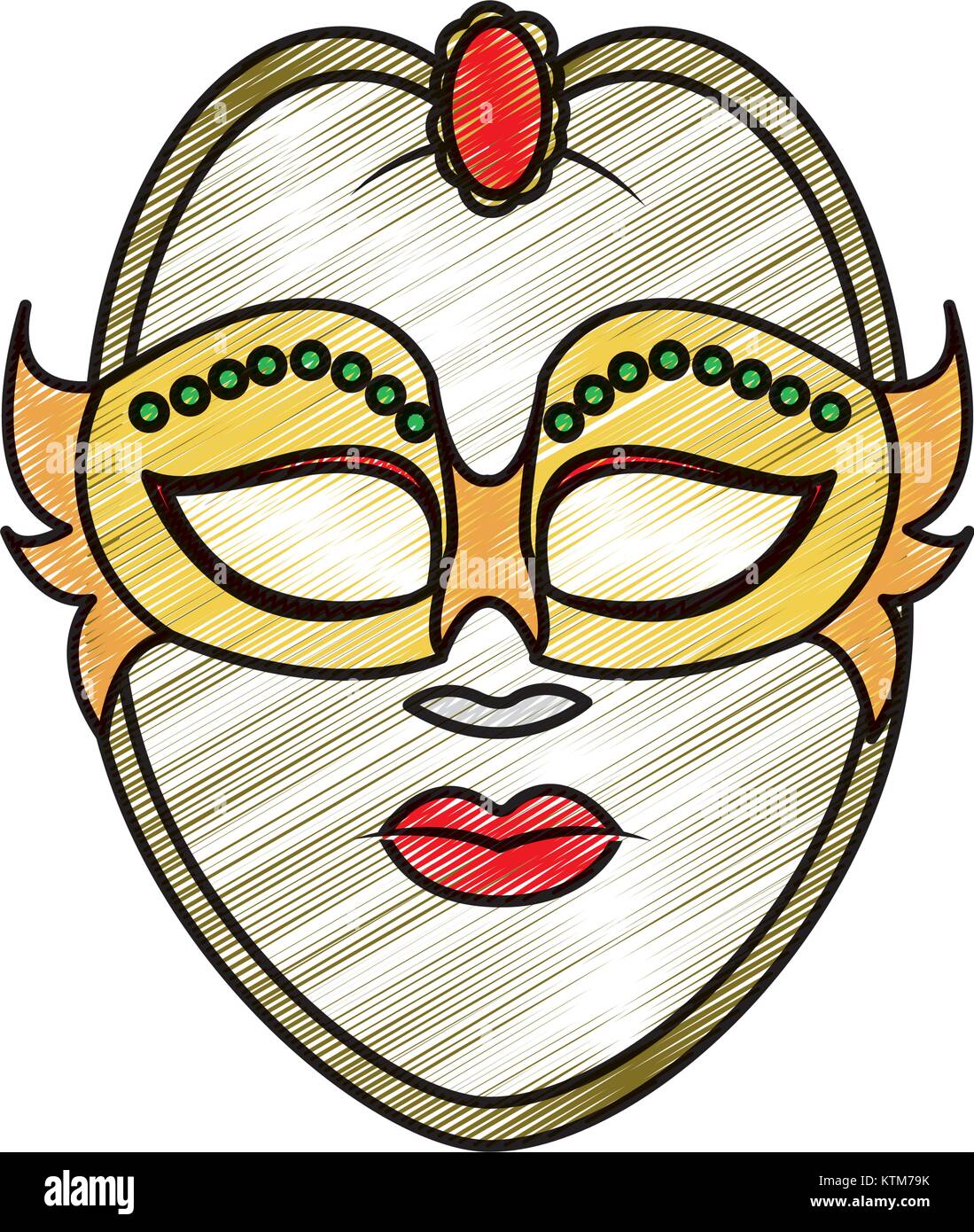 Isolated mask design Stock Vector Image & Art - Alamy