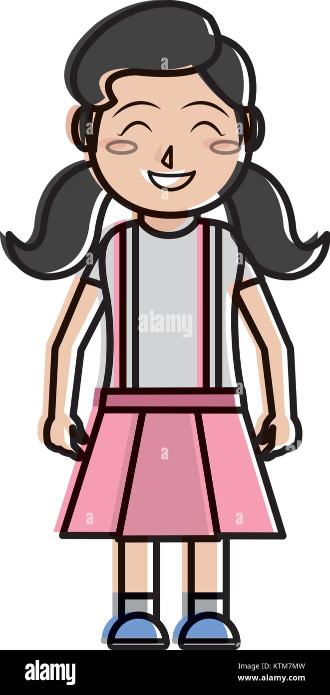 Girl cartoon design Stock Vector Image & Art - Alamy