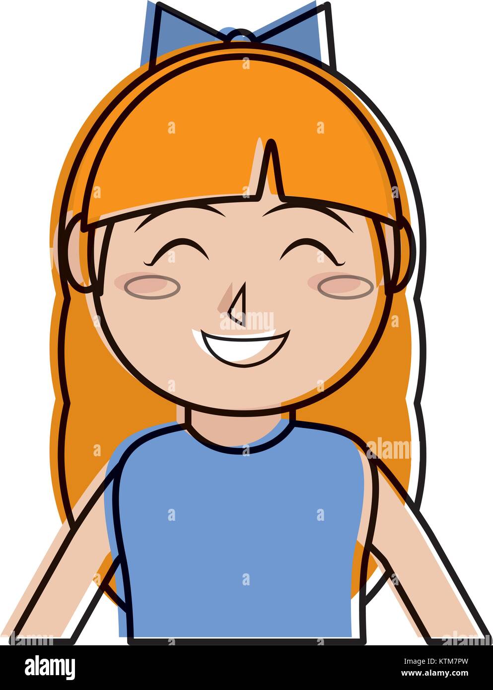 Girl cartoon design Stock Vector Image & Art - Alamy