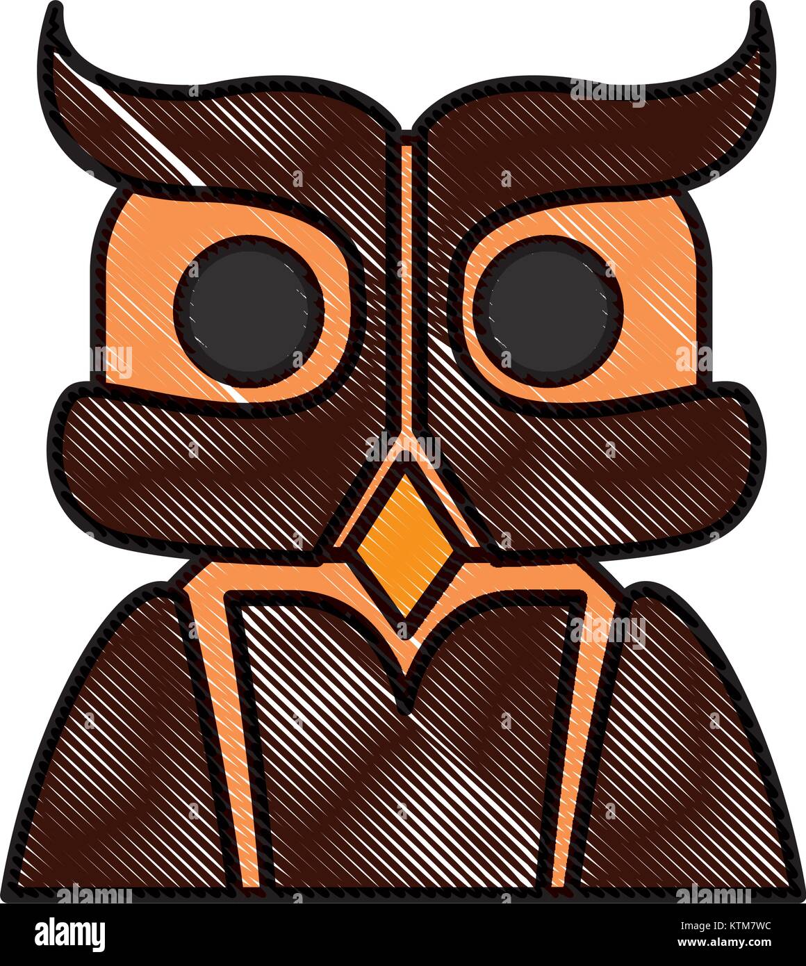 Owl bird symbol icon vector illustration graphic design Stock Vector ...