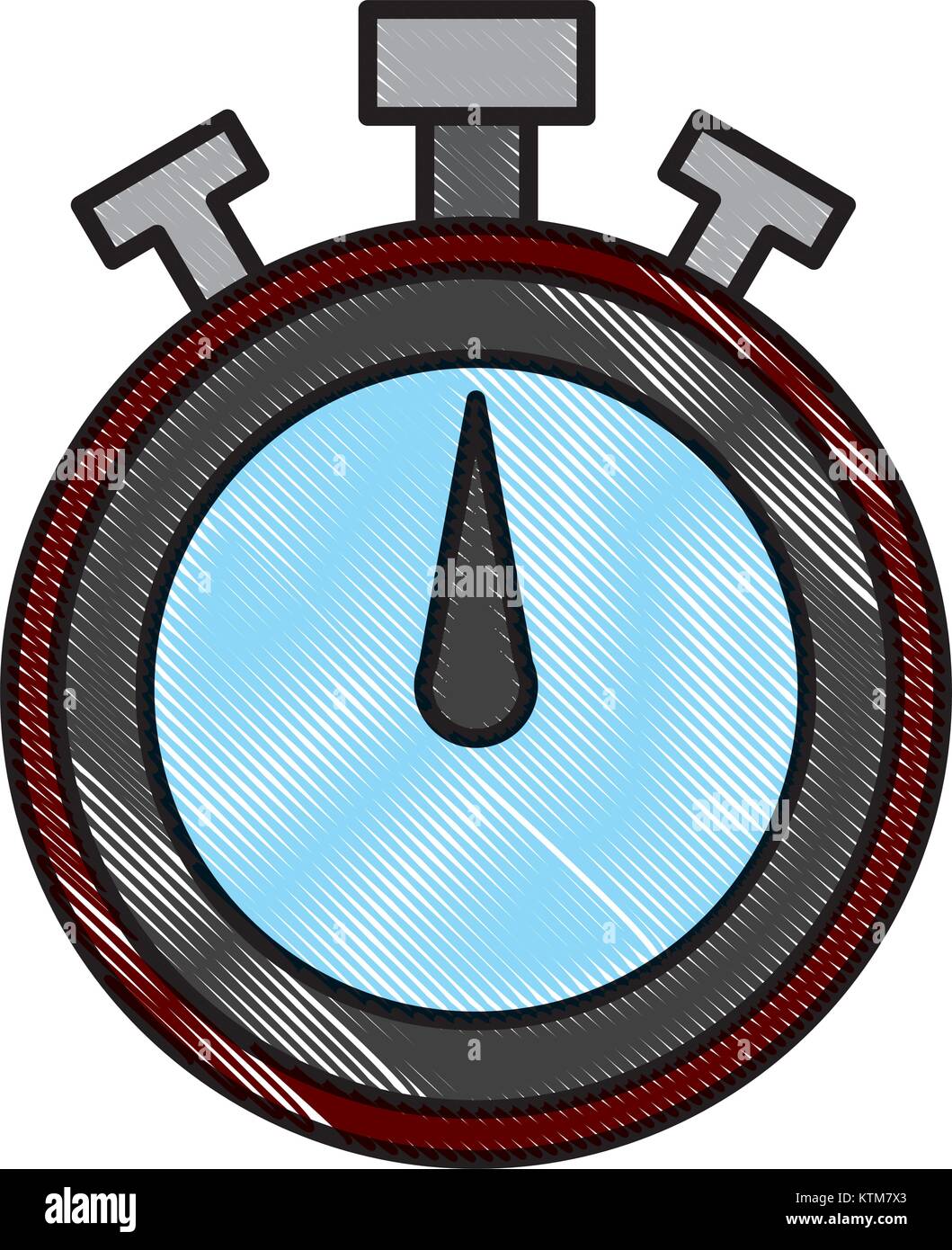 Timer chronometer symbol icon vector illustration graphic design Stock ...