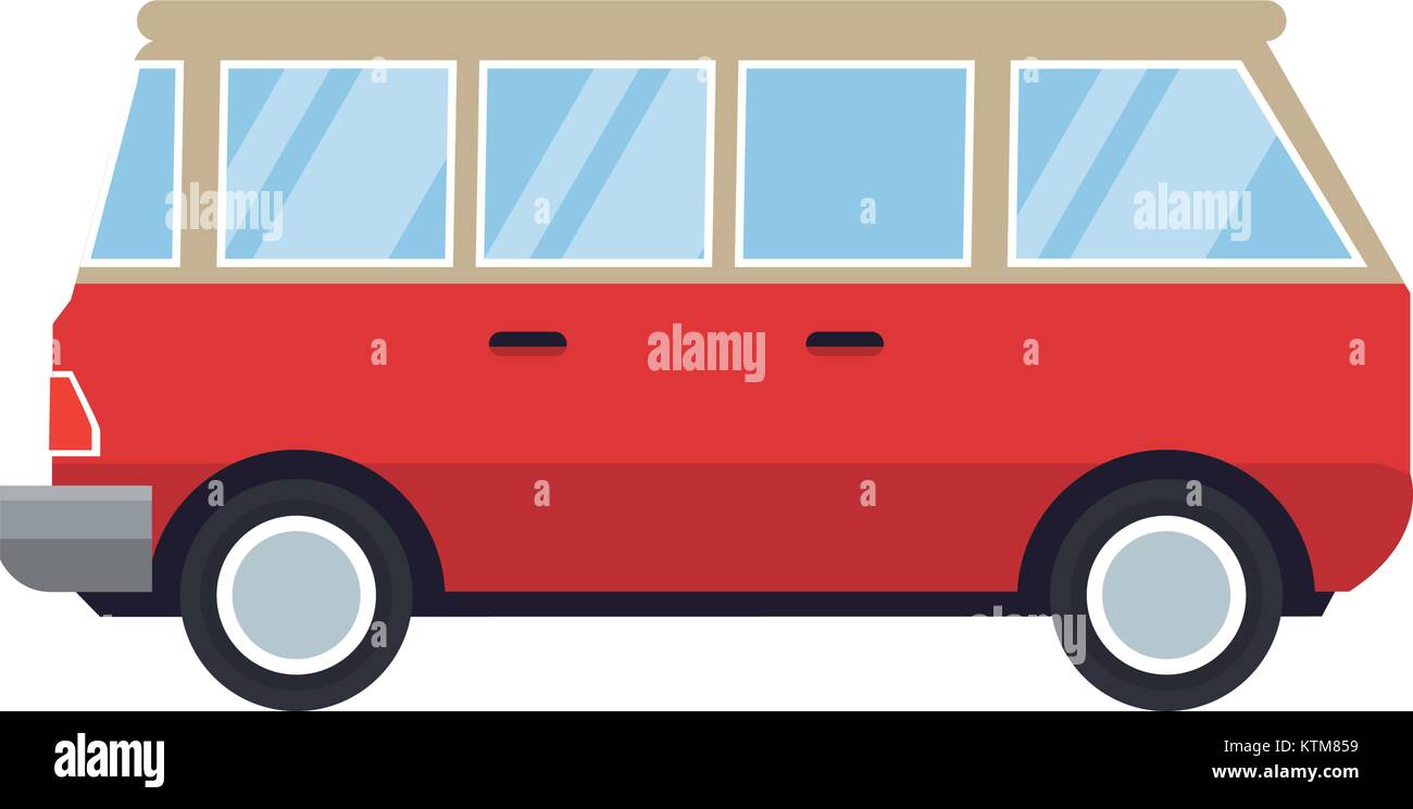 Vintage van vehicle icon vector illustration graphic design Stock ...