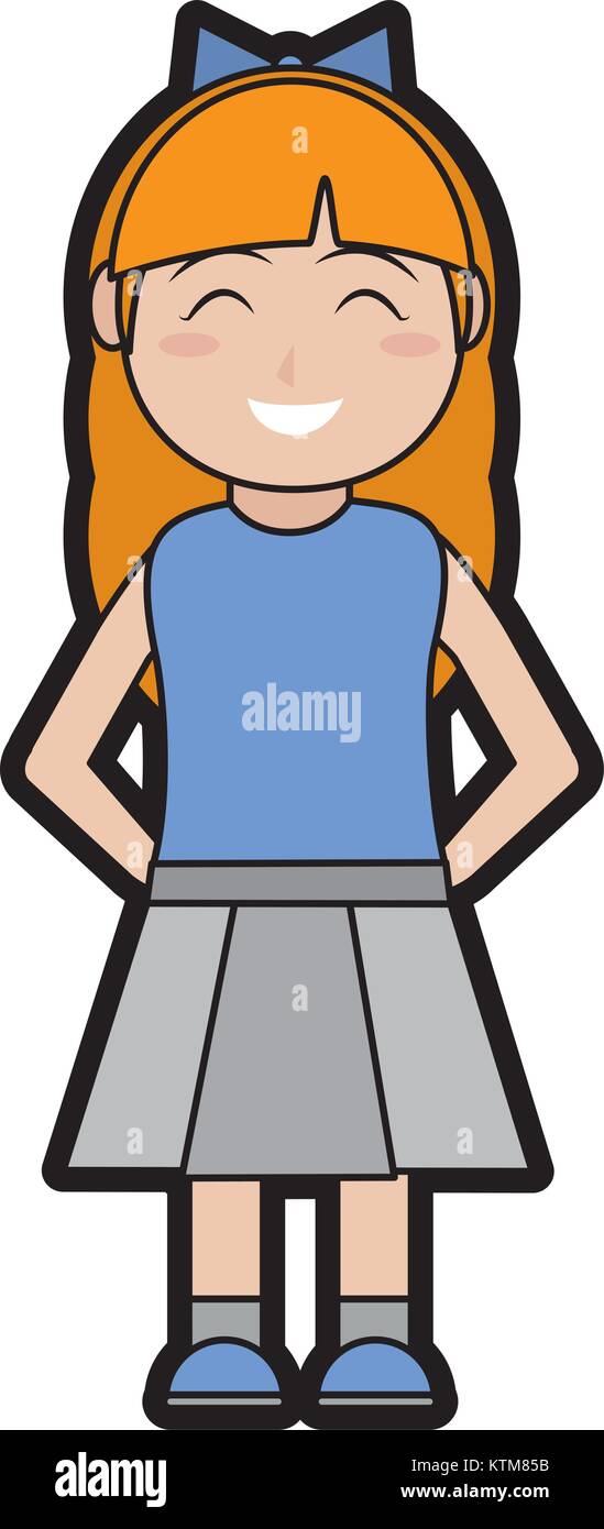 Girl cartoon design Stock Vector Image & Art - Alamy