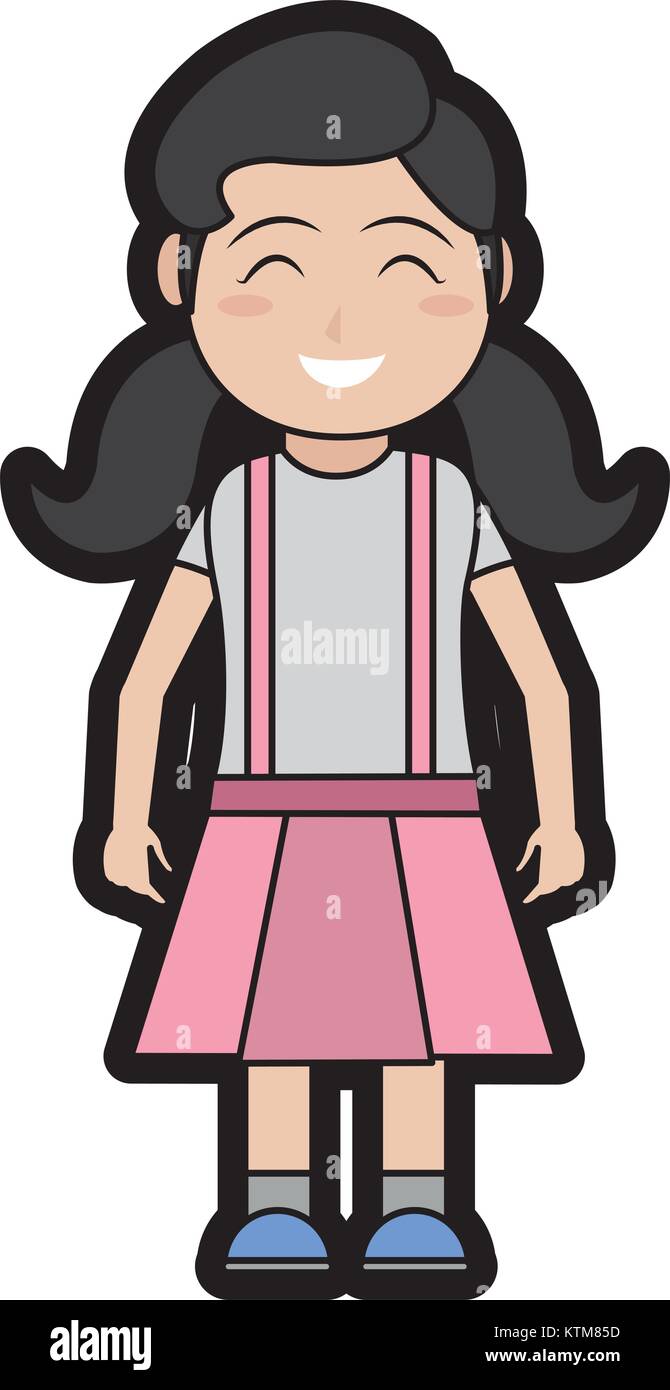 Girl cartoon design Stock Vector Image & Art - Alamy
