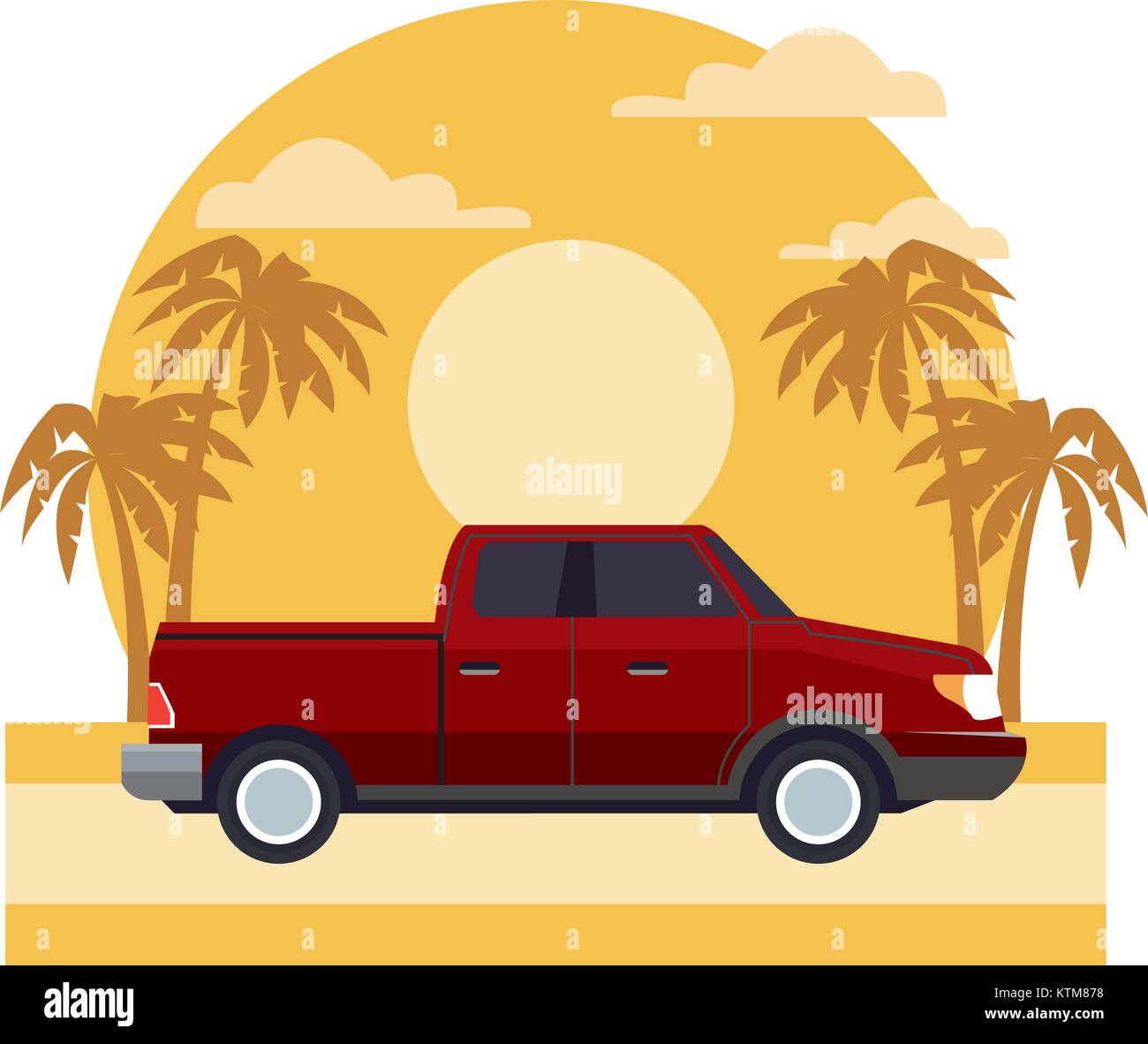 Sand pick up Stock Vector Images - Alamy