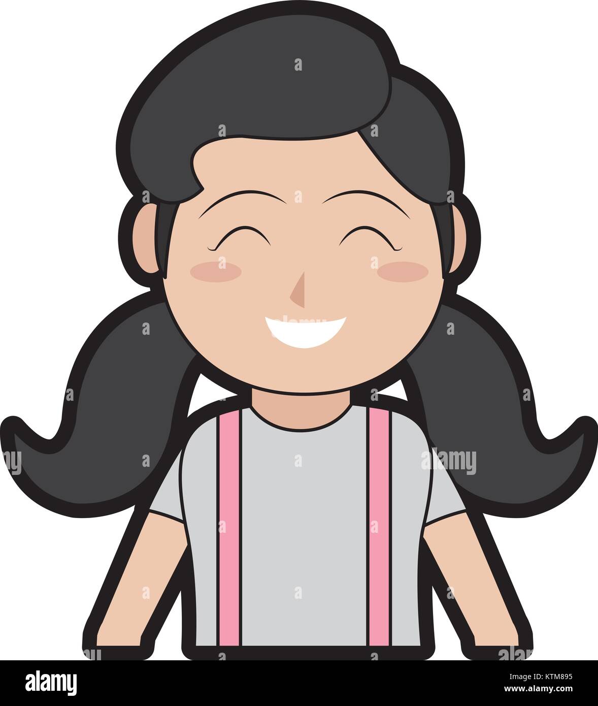 Girl cartoon design Stock Vector Image & Art - Alamy