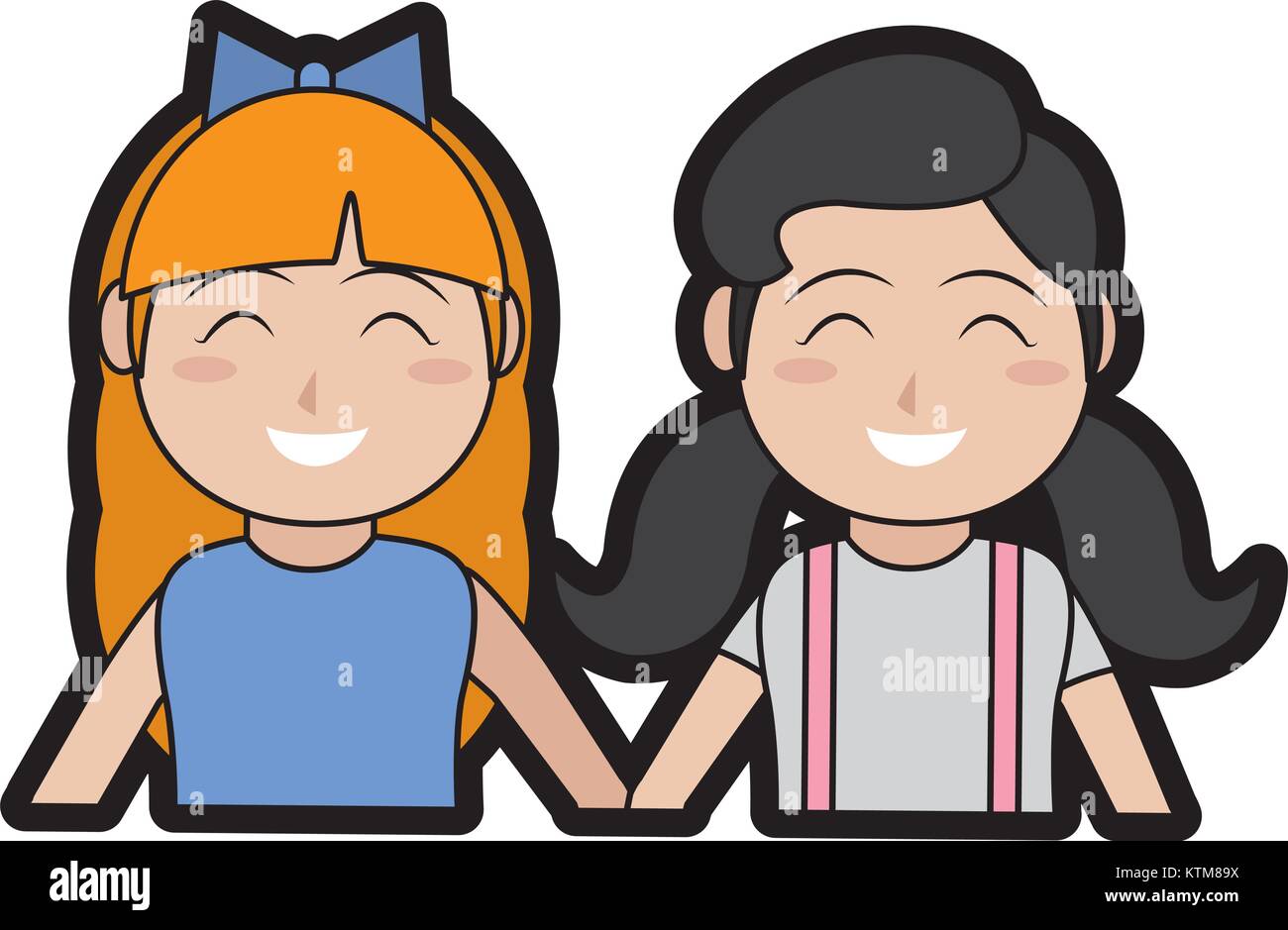 Girls cartoons design Stock Vector Image & Art - Alamy